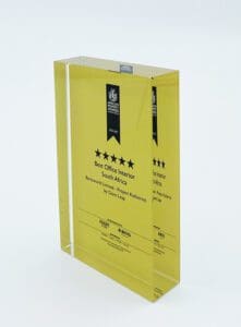 Glass Desk Block – Shop Property Awards